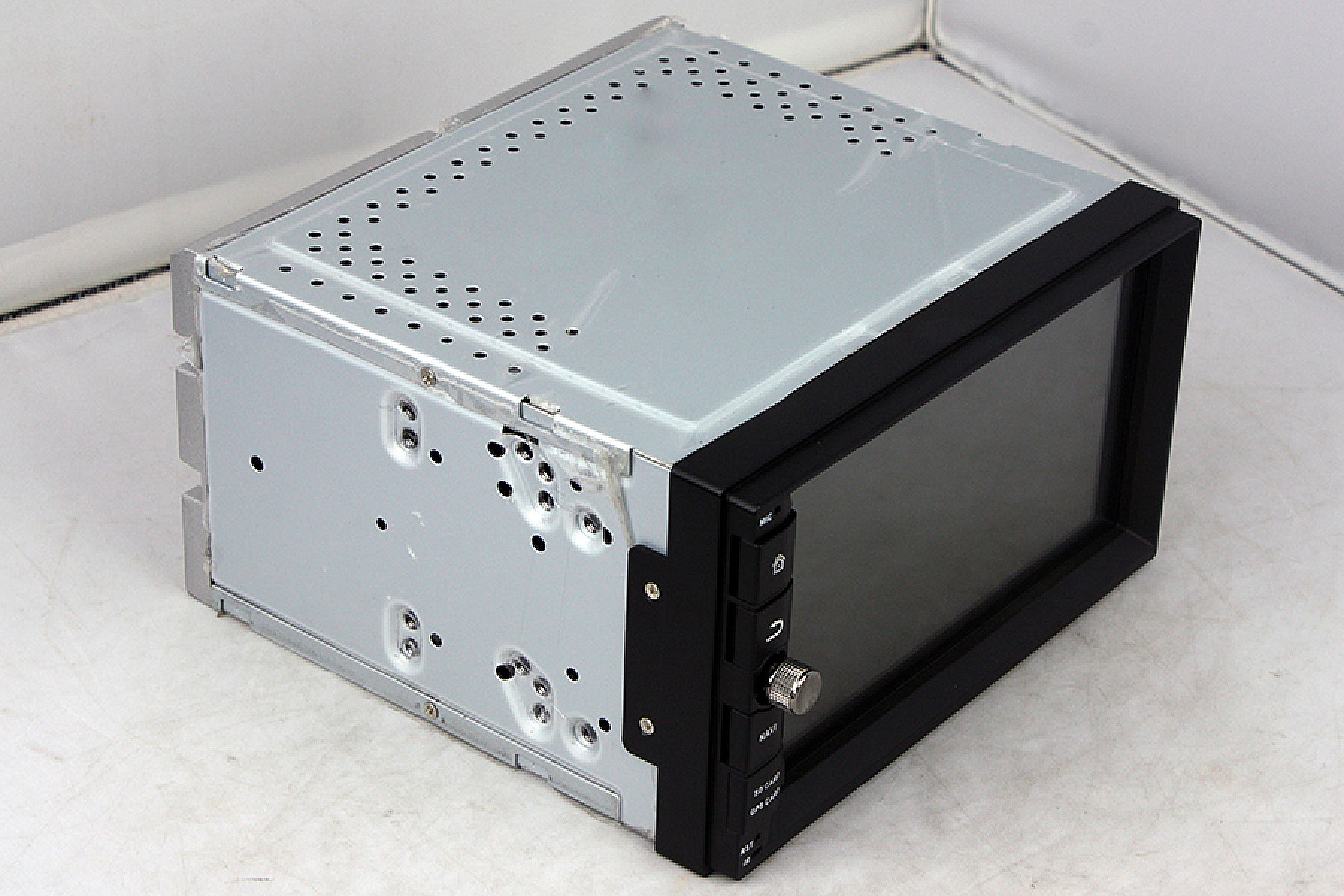 Double Din Radio Upgrade with 7-inch screen and physical buttons
