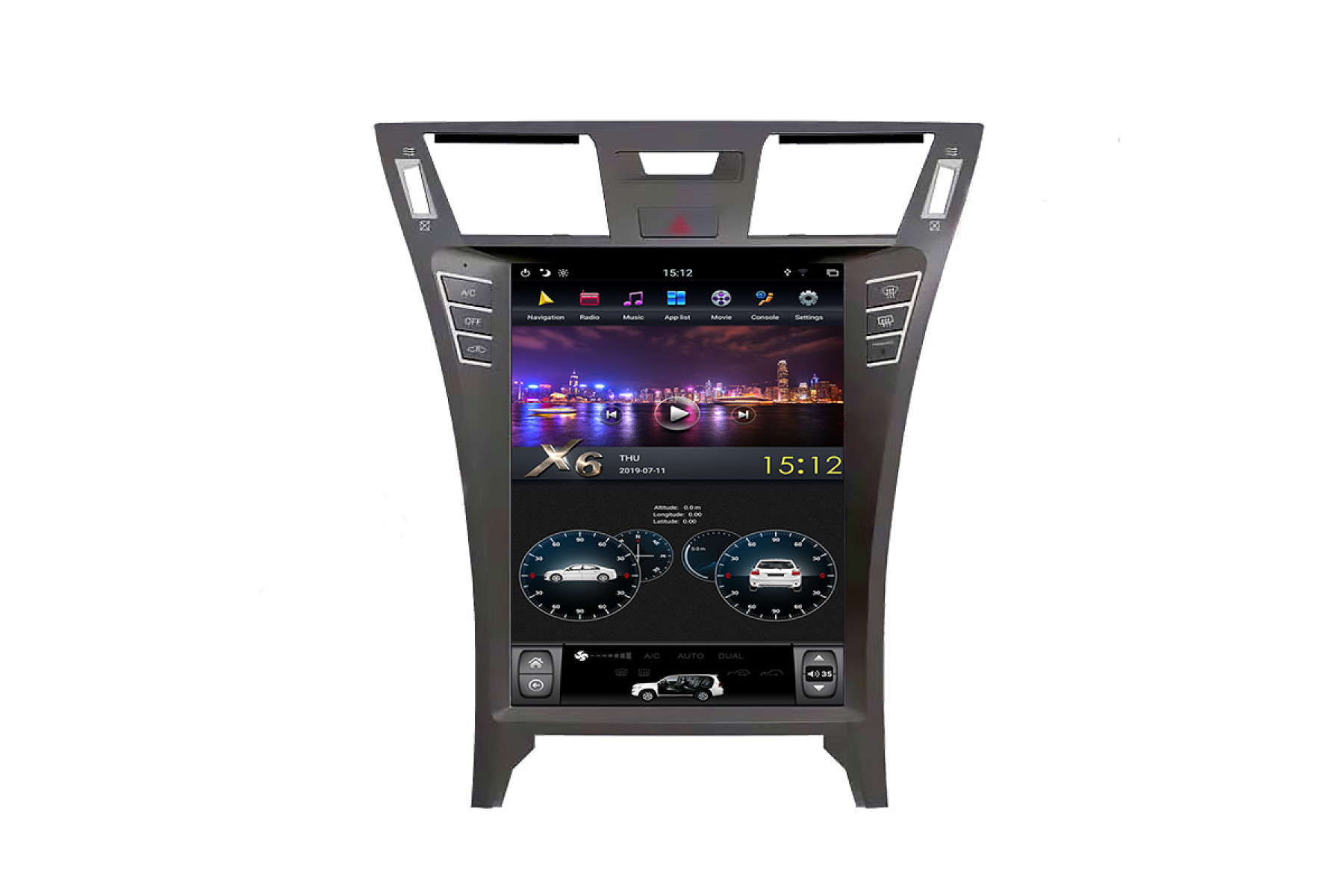 Lexus LS460 2006-2011 Tesla style 12.1 inch Android Car DVD Player