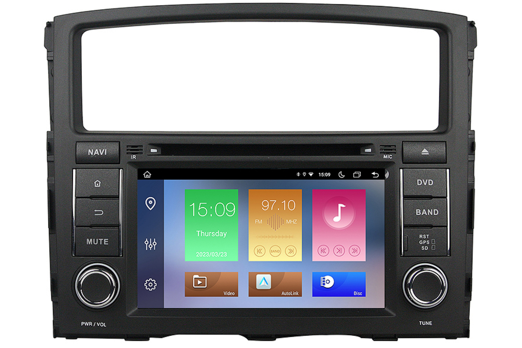 Mitsubishi Montero/Pajero/Challenger/Nativa 2006-2012 Autoradio GPS ...