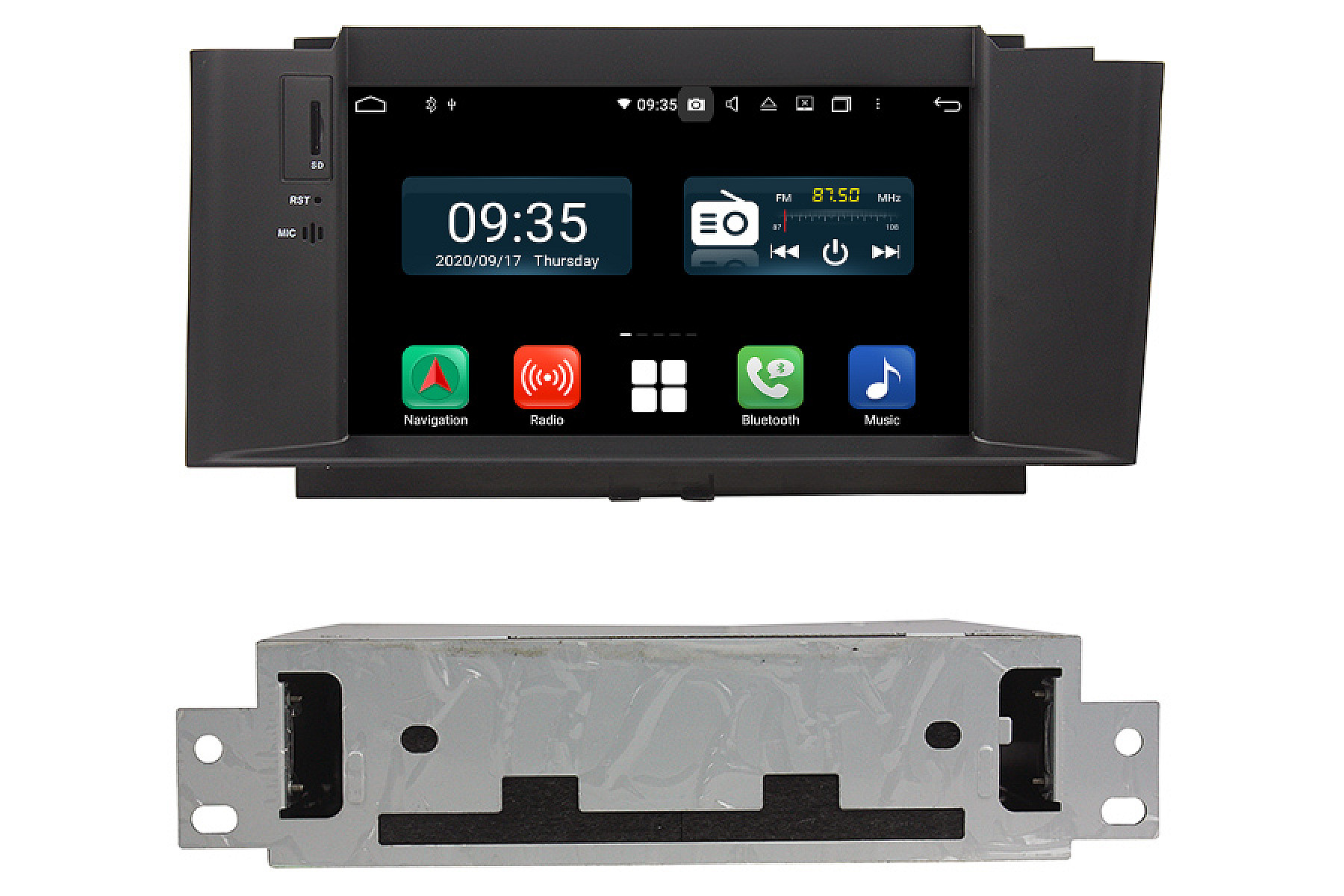 Citroen C4 2012-2014 Aftermarket Radio Upgrade