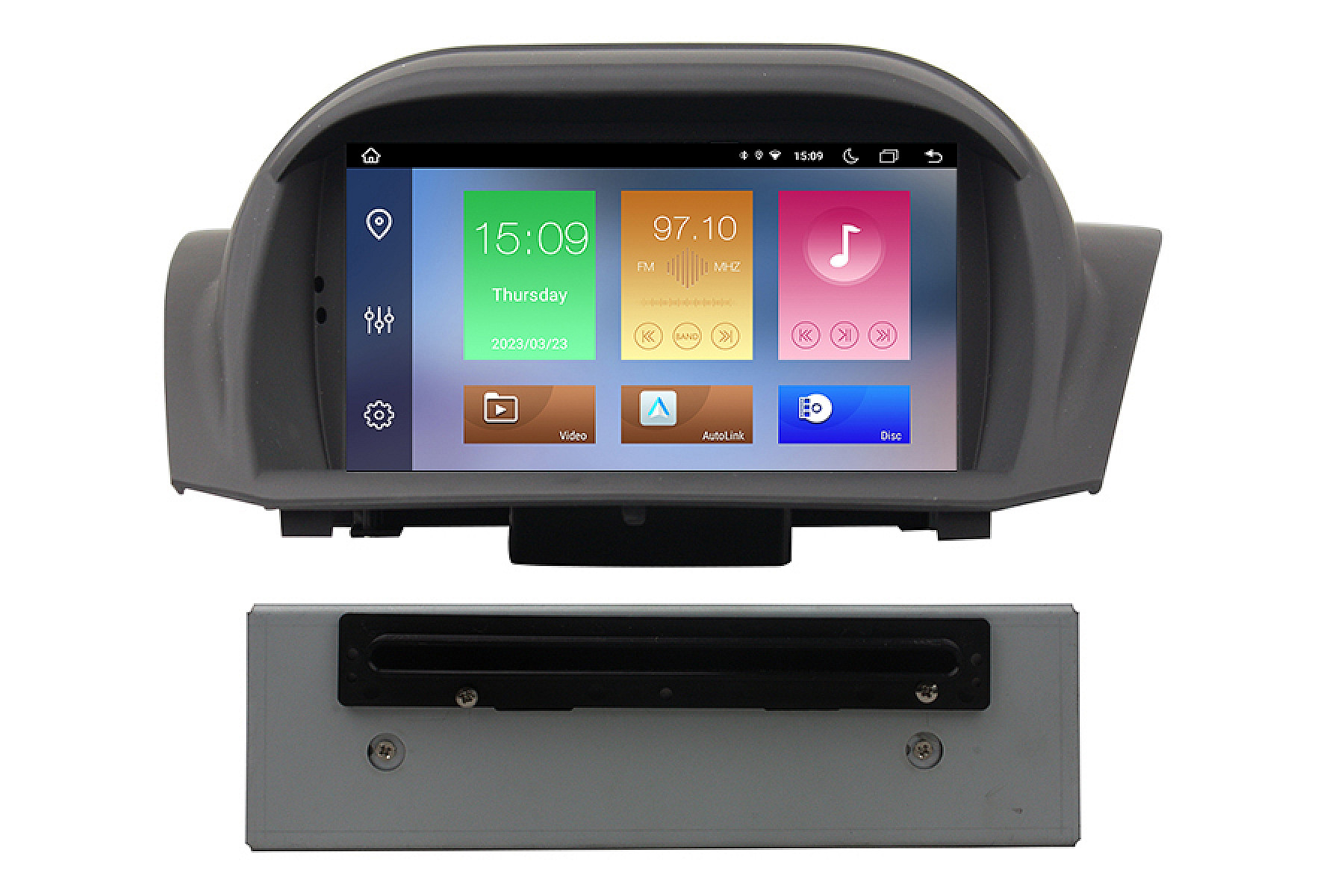 Ford Fiesta 2008-2012 Aftermarket Radio Upgrade carplay dab rear view ...