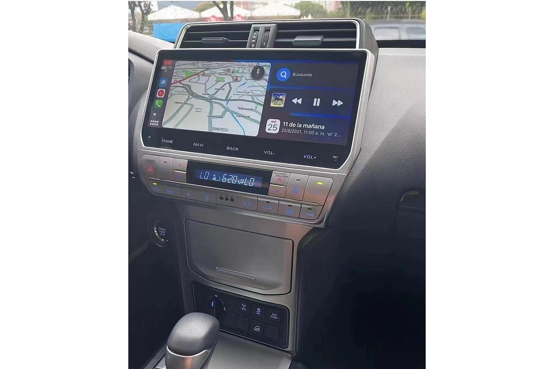 Toyota Prado 2017-2022 12.3 inch aftermarket radio upgrade headunit