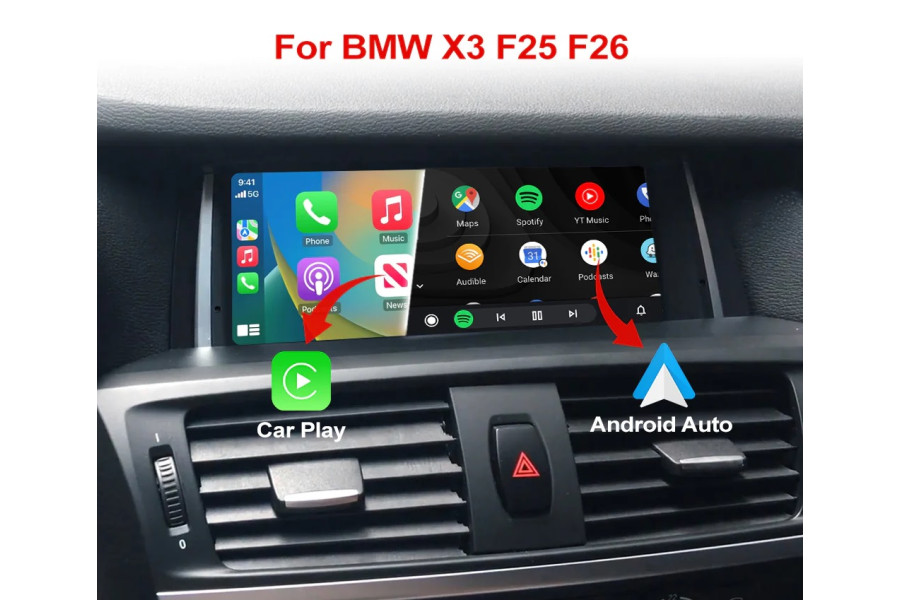 BMW X3 F25 & X4 F26 Touch Screen | Wireless CarPlay, Android Auto, GPS ...