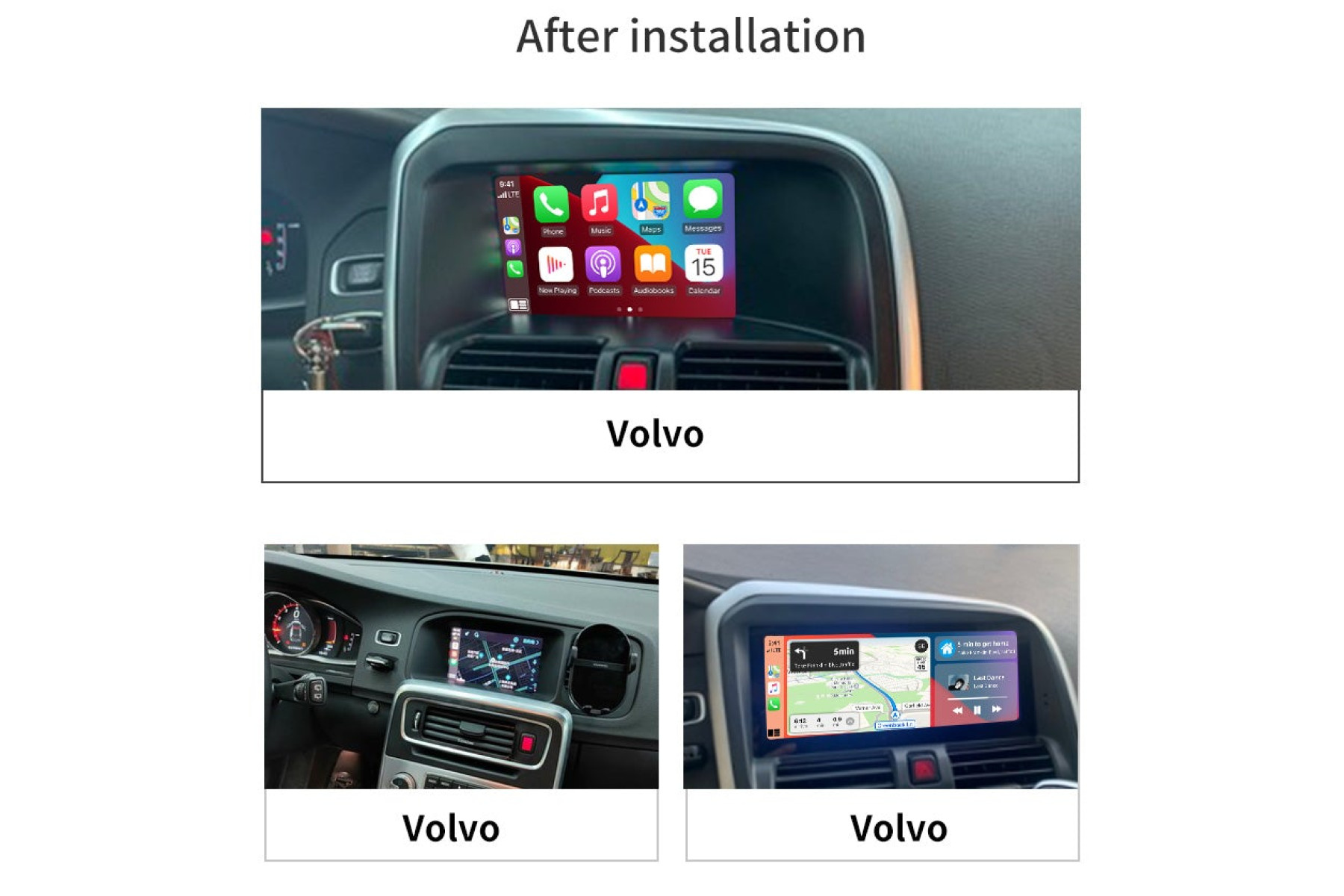 Volvo XC60 XC70 XC90 S60 S80 S90 V60 V70 V40 Original Screen Upgrade ...