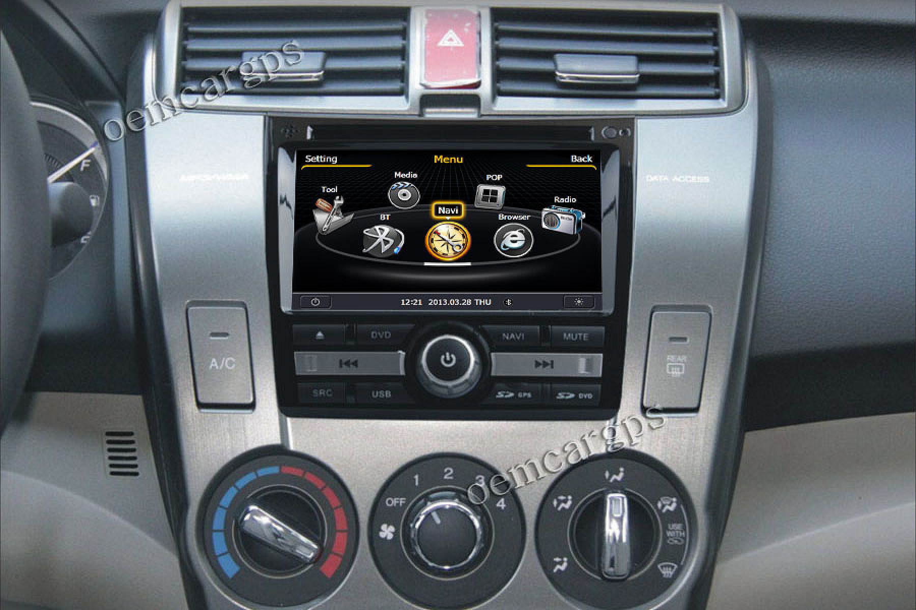 Honda HRV Aftermarket Navigation Car Stereo M422, Honda HRV Autoradio ...