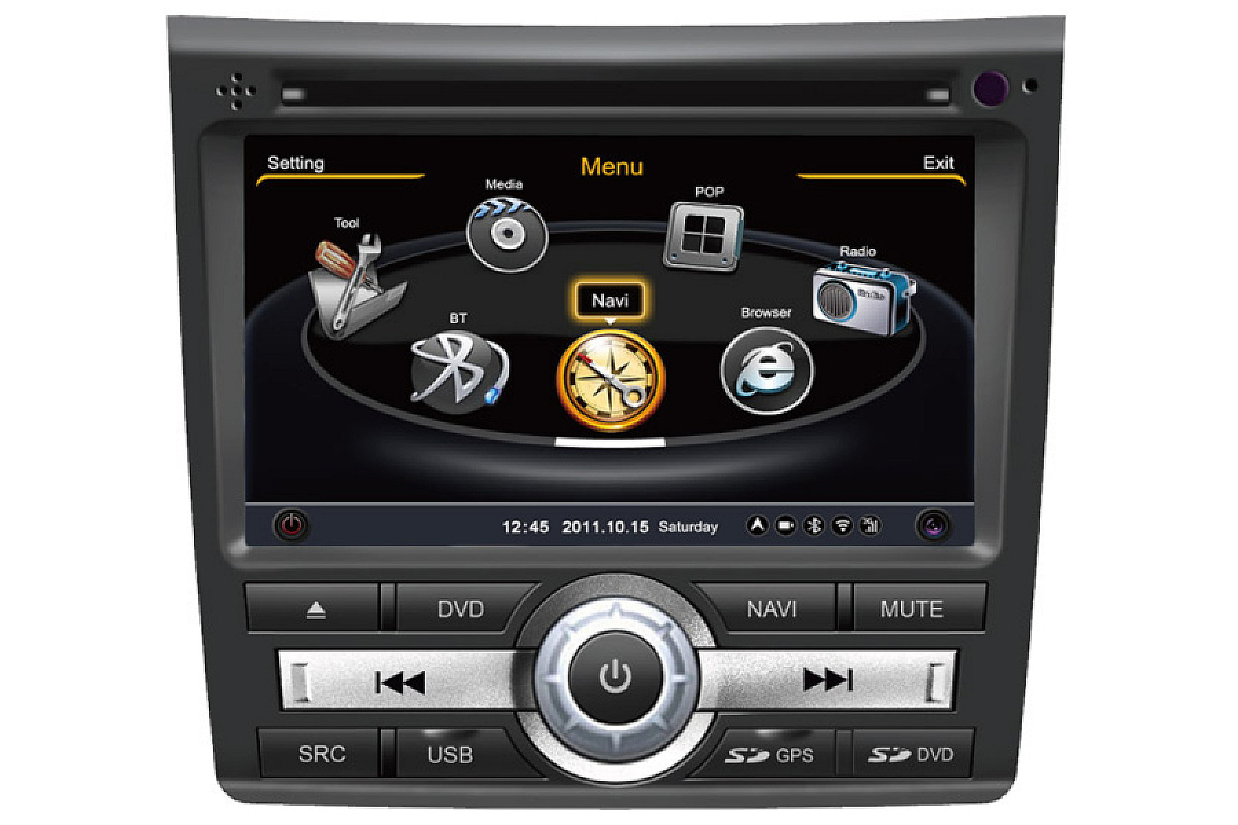 Honda HRV Aftermarket Navigation Car Stereo M422, Honda HRV Autoradio ...