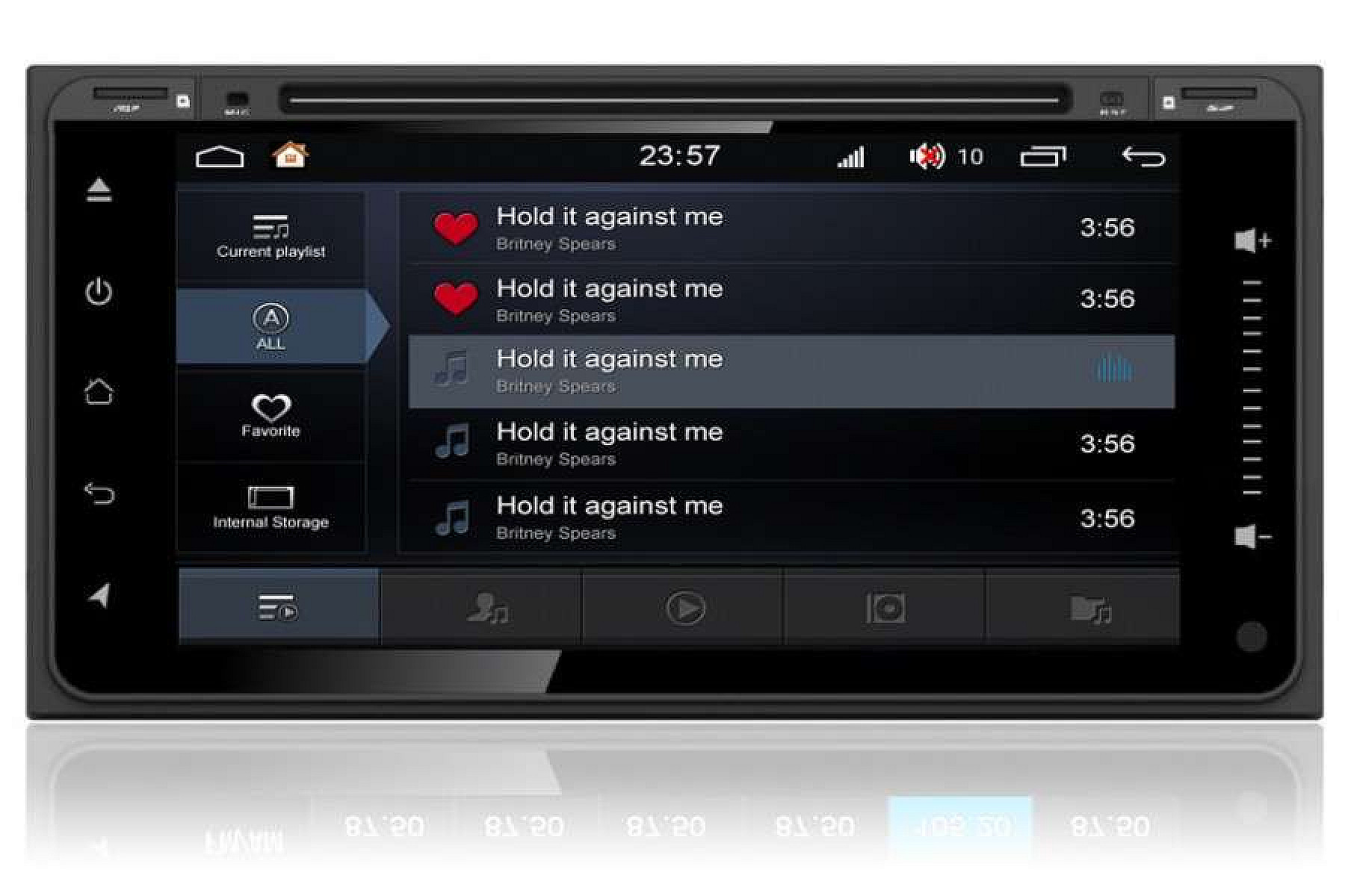 Toyota Verso 2004-2009 Autoradio GPS Aftermarket Android Head Unit ...