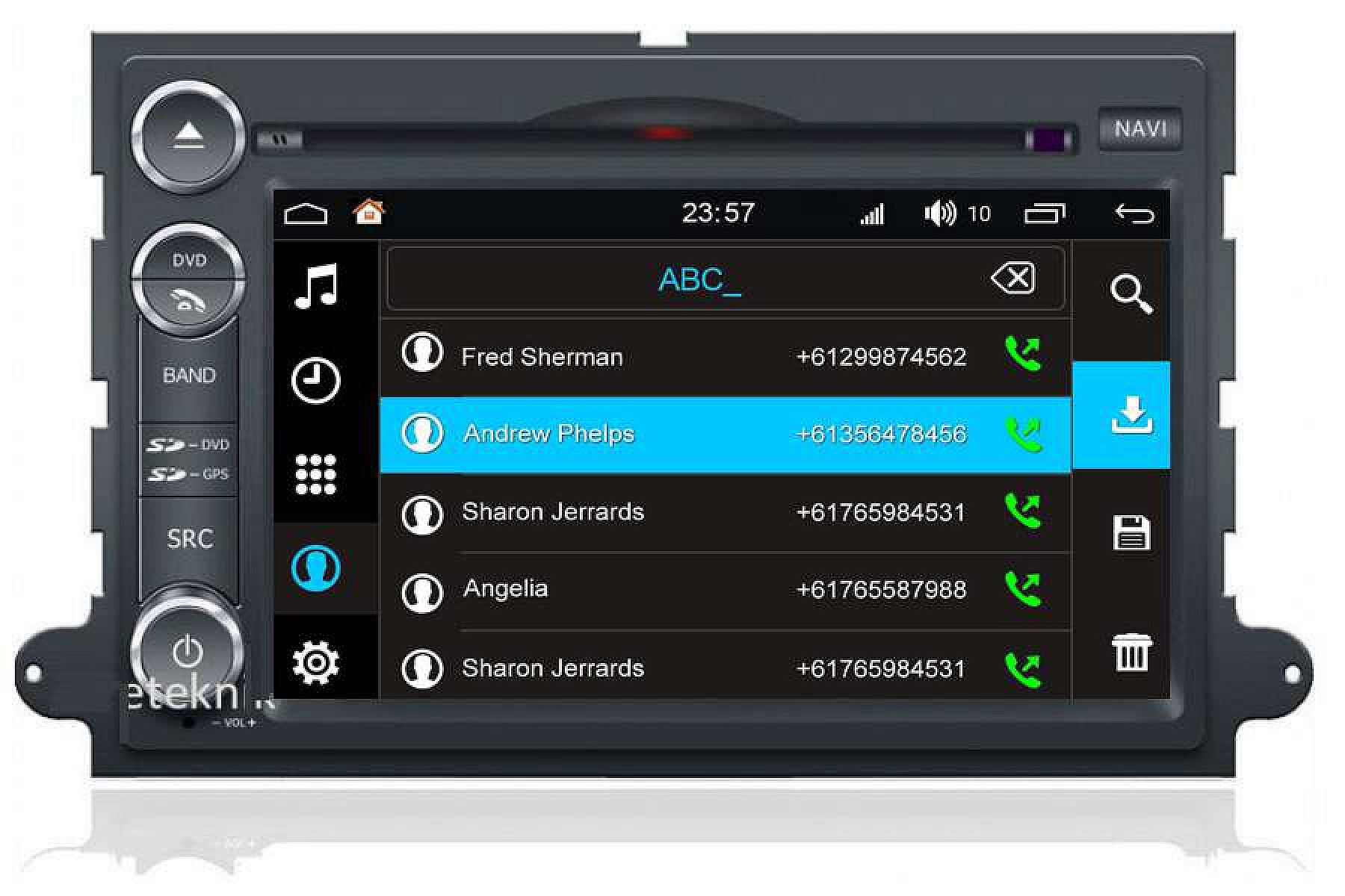 Ford Explorer/Fusion/Mustang/EDGE/Expedition Android Car Stereo Head ...