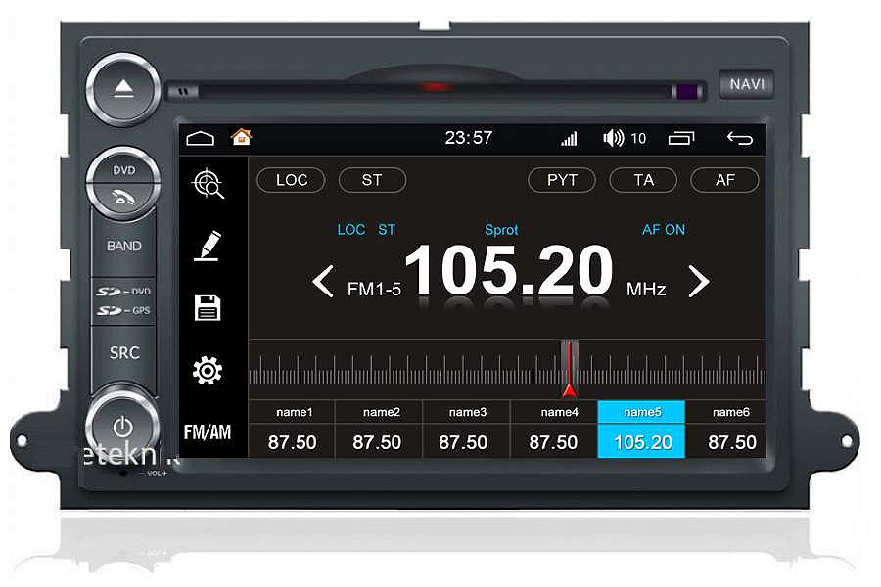 Ford Explorer/Fusion/Mustang/EDGE/Expedition Android Car Stereo Head ...