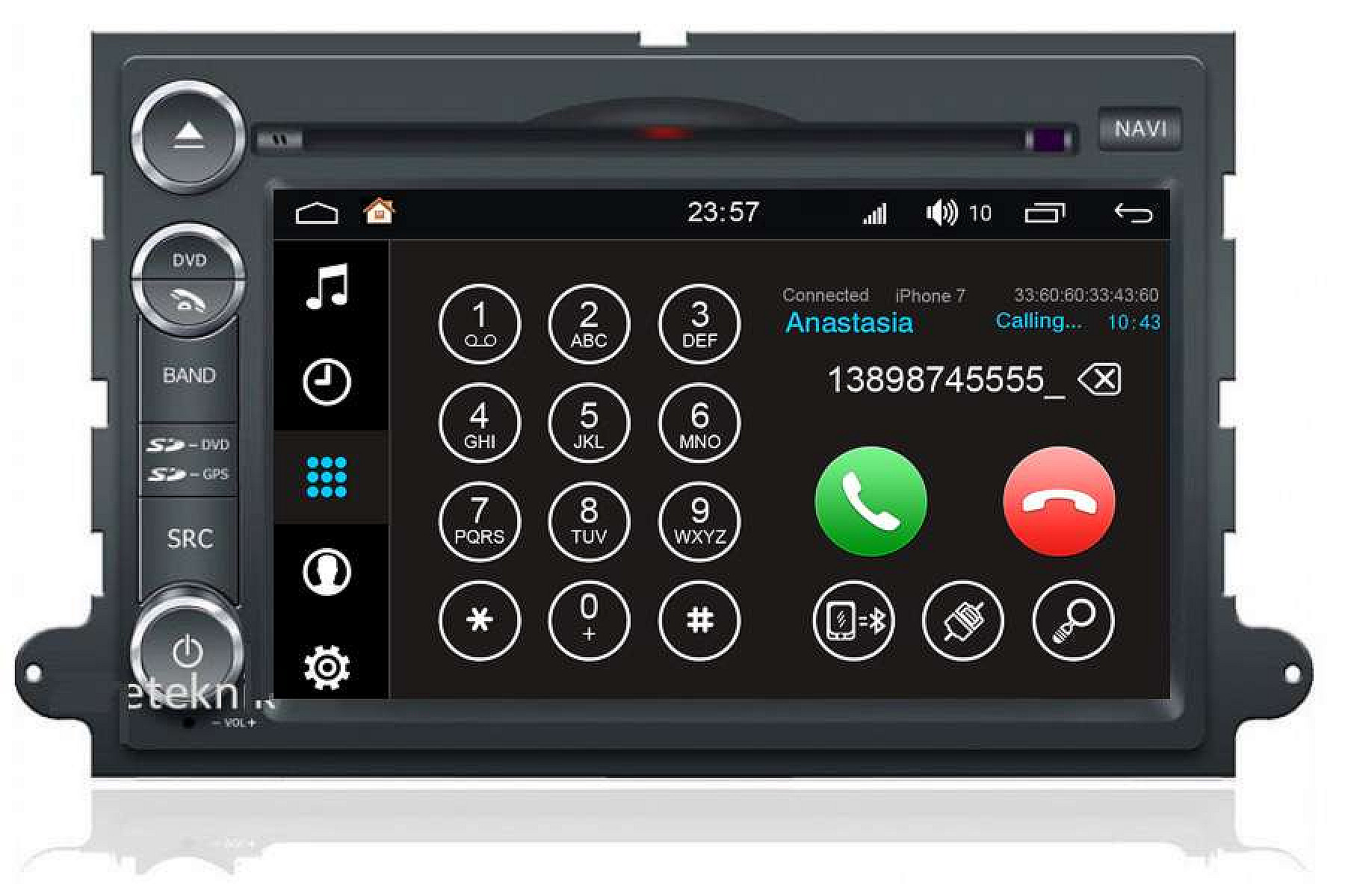 Ford Explorer/Fusion/Mustang/EDGE/Expedition Android Car Stereo Head ...