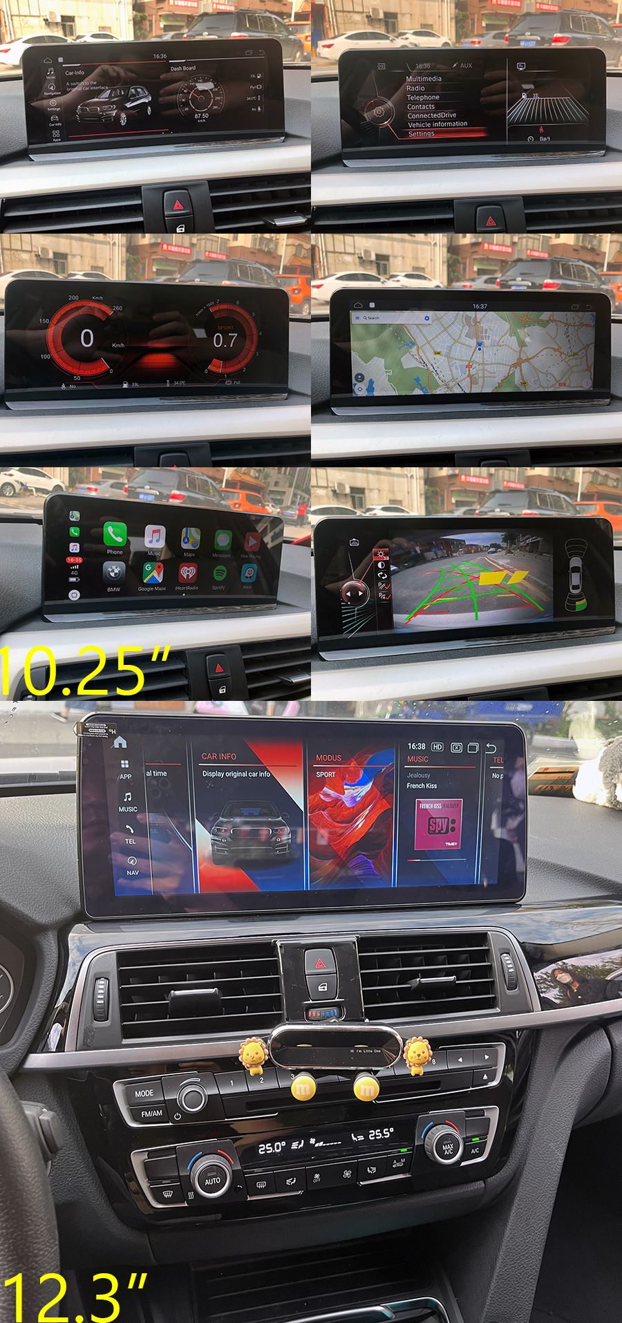 BMW 3 Series F30 & 4 Series F32 Radio Upgrade | Car Stereo with CarPlay ...