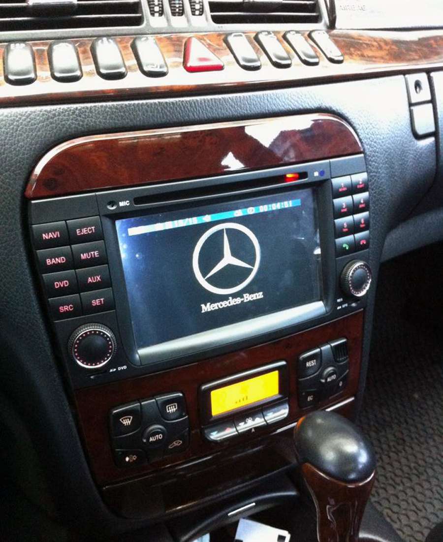 Mercedes-Benz CL-Class (W215)/S-Class (W220) 1998-2005 Autoradio GPS ...