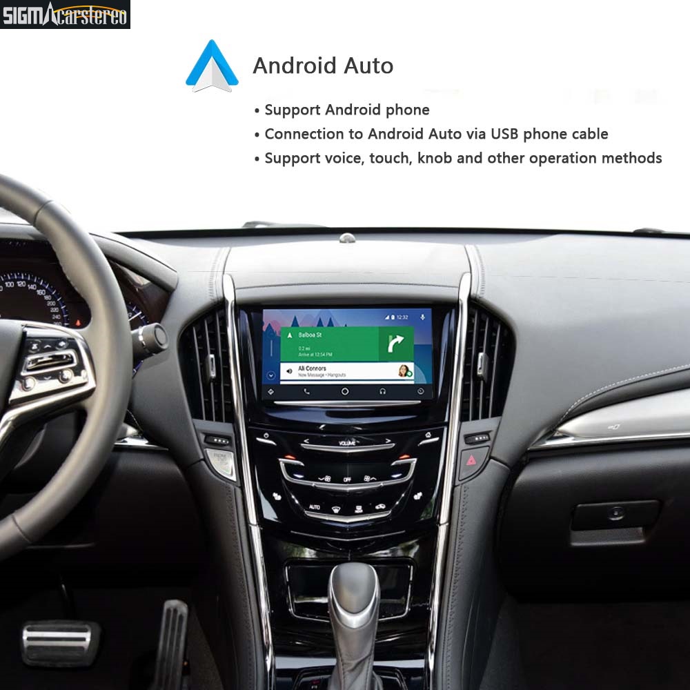 Cadillac ATS-L 2014 models - 1 Wireless CarPlay AndroidAuto Smart Module