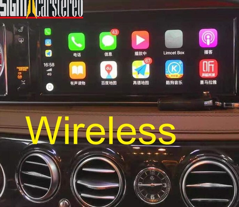 Mercedes Benz W222-1 Wireless CarPlay AndroidAuto Smart Module